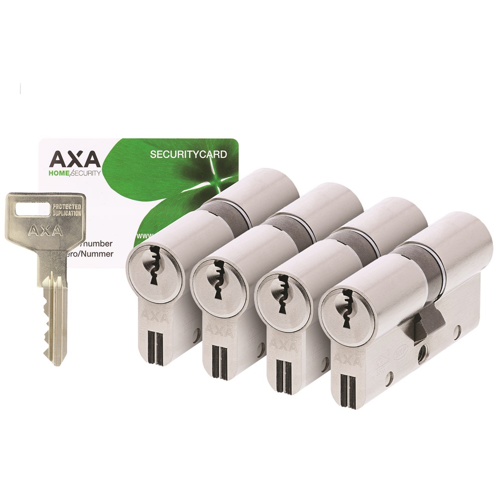 AXA Dubbele veiligheidscilinder Xtreme Security 30-30 (4x) - W.P ...