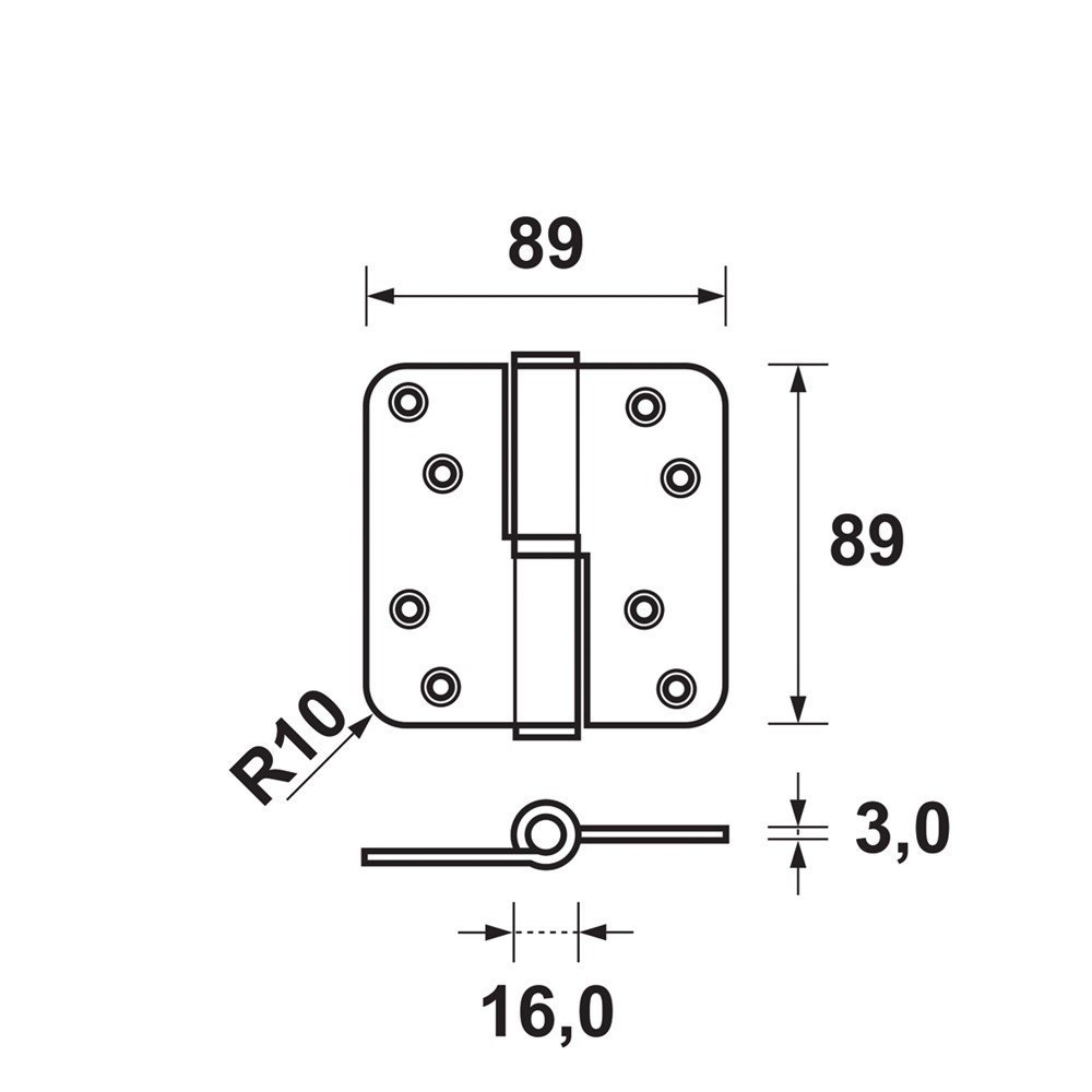 AXA Paumelle kogelstift - W.P. Hartwijk & Zn. B.V.